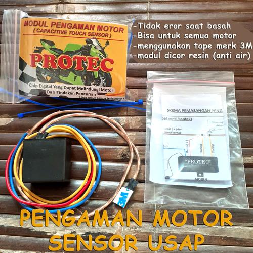 Jual key touch kunci rahasia alarm pengaman motor sensor sentuh jari ...