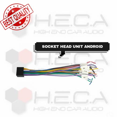 Jual Socket Head Unit UNIVERSAL Android Soket Kabel Tape - Kota Depok ...