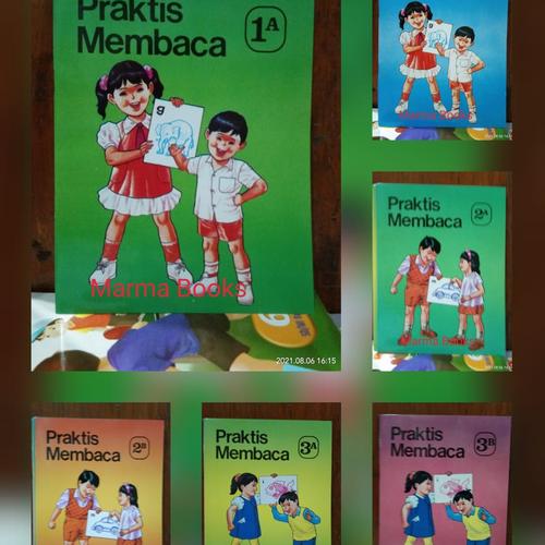 Jual Praktis Membaca 1a 1b 2a 2b 3a 3b Mandira / Belajar Membaca ...