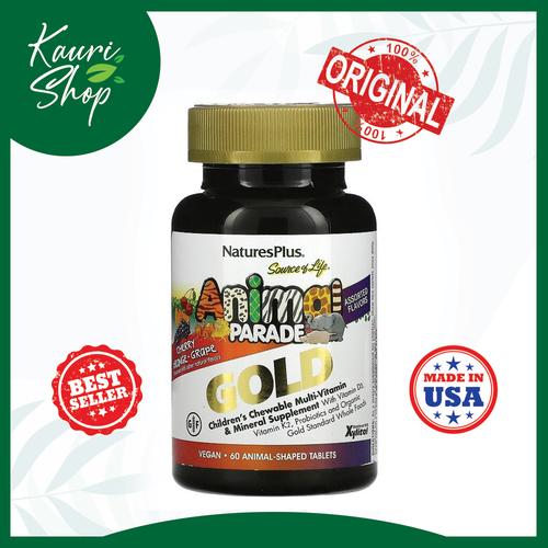 Jual Pre order. Animal Parade Gold Kids Multivitamin 60 tablets ...