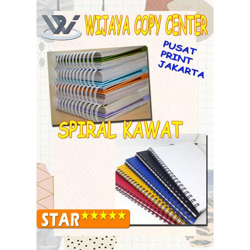Jual JASA JILID SPIRAL - JILID SPIRAL, 151-200LBR+CVER - Jakarta Timur ...