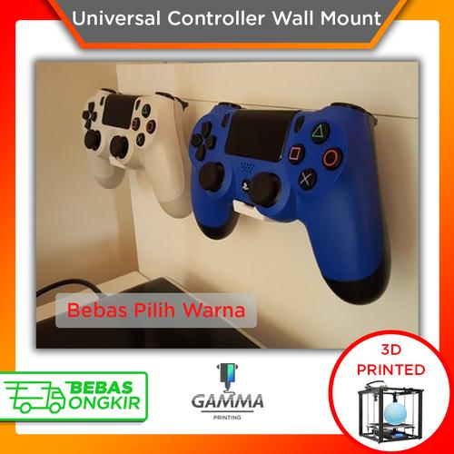 Jual Universal Controller Wall Mount Holder Hanger / Stik Stick XBOX PS4 - Putih - Kota Surabaya ...