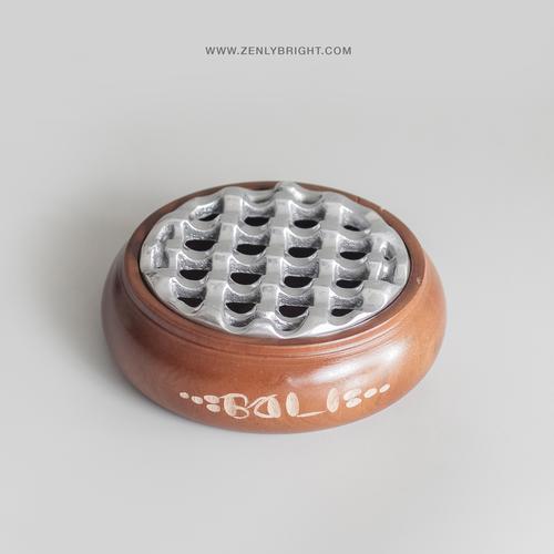 Jual Asbak Kayu Aluminium Bulat L | Asbak Cafe - Kab. Badung - Zenly ...