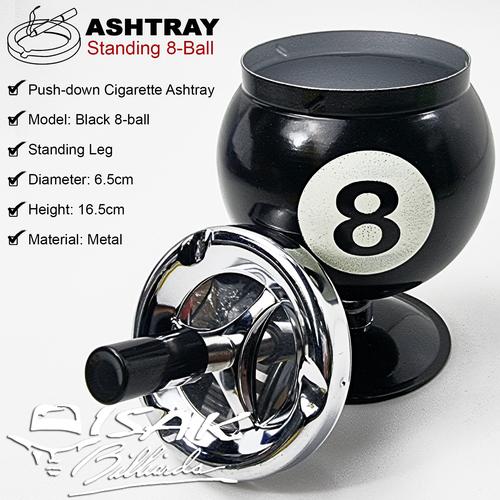 Jual Standing Ashtray 8-ball | Asbak Bola-8 Billiard Cigarette Smoking ...