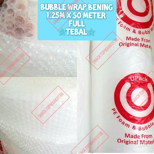 Jual Bubble wrap putih murah premium quality 50m x 125cm - ECO LITE ...
