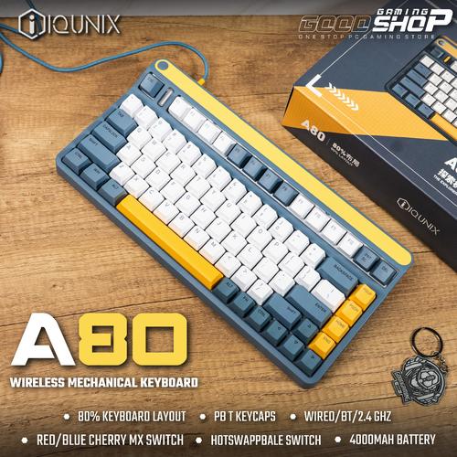 Promo IQUNIX A80 Explorer Wireless Mechanical Keyboard - RGB, CHERRY ...