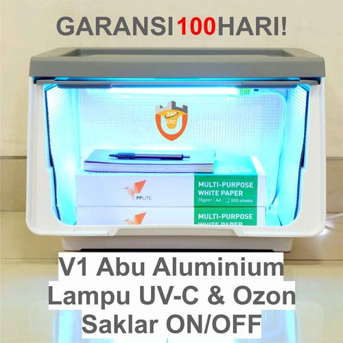 Jual UV-C Box Sterilisasi 1 Lampu TUV Manual / Kotak Sterilizer V1 - Merah Polos - Jakarta Barat ...