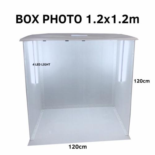 Promo Box studio foto IMPODIO ukuran 120cm x 120cm foldable Cicil 0% 3x ...
