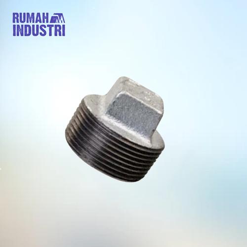 Jual Penutup Pipa Plug Galvanis Drat Dalam 1/2 Inch - 1 1/2 Inch - 1/2 ...
