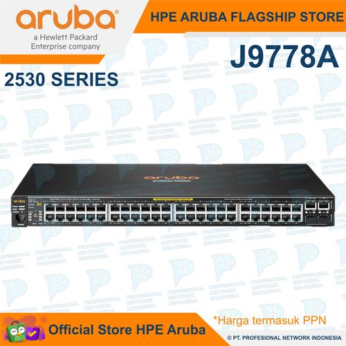Promo HPE Aruba J9778A 2530 48 PoE+ Switch Cicil 0% 3x - Jakarta Pusat ...