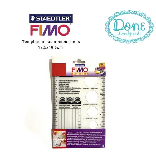 Jual FIMO Template measurement tools alat ukur mixing tools colour ...