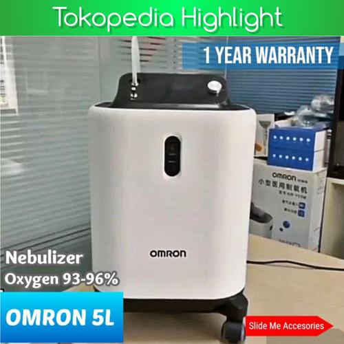 Jual Omron 5L 95% Oxygen Concentrator + Atomizer Nebu Oksigen Generator ...