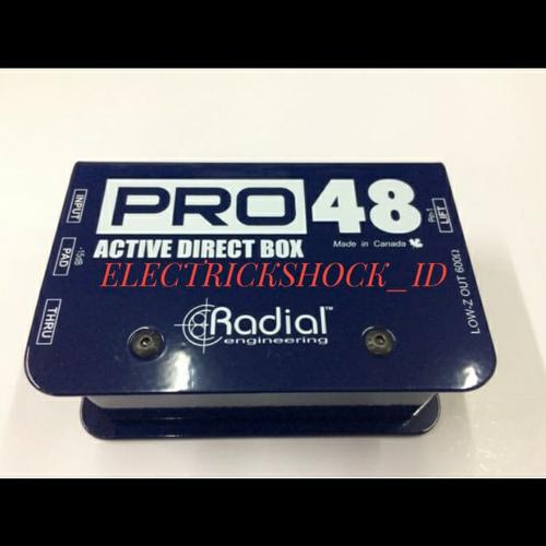 Jual ACTIVE DI BOX RADIAL PRO 48 / PRO48 - Jakarta Utara - electricshock.id | Tokopedia