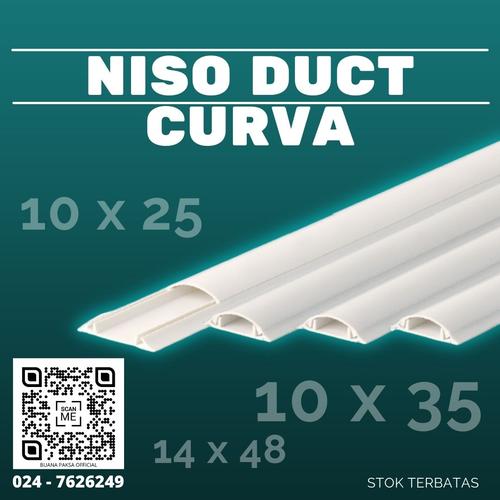 Jual NISO Kabel Duct Curva - 10 X 25 - Kota Semarang - Buana Paksa ...
