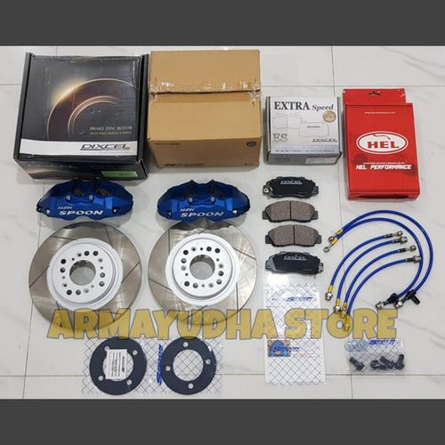 Jual big brake kit BBK Spoon Sports twinblock Original Jazz City Civic ...