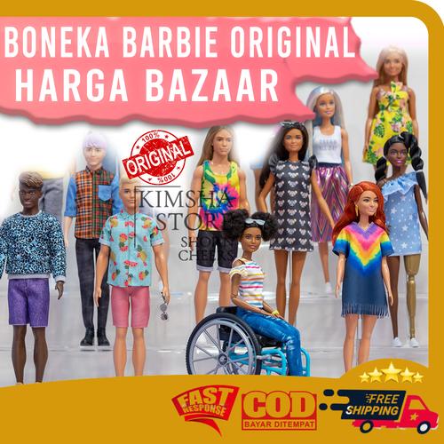 Jual Barbie Doll Assortment Ori Mattel. Boneka Mainan Anak - Barbie ...