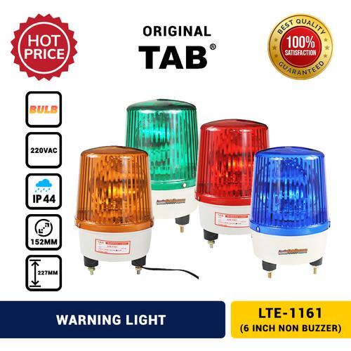 Jual Lampu Warning Light Rotary 6 inch TAB - Merah - Jakarta Pusat ...