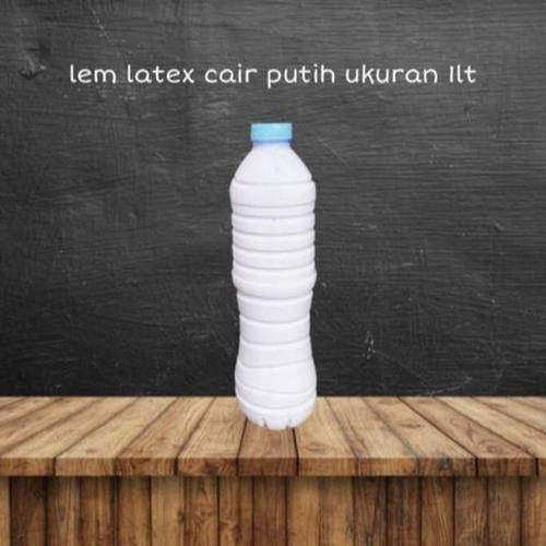 Jual LEM LATEX PUTIH CAIR UKURAN 1L (1000ml) BUSA SPON LEM SEPATU ...