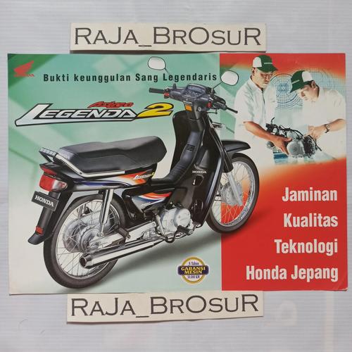 Jual Poster brosur katalog flyer jadul lawas Honda Astrea Legenda 2 ...
