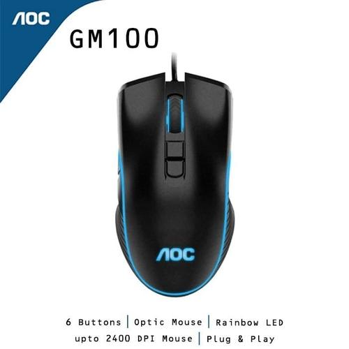 Jual AOC GM100 Gaming Mouse Rainbow Led - Optical Mouse - Jakarta Pusat ...