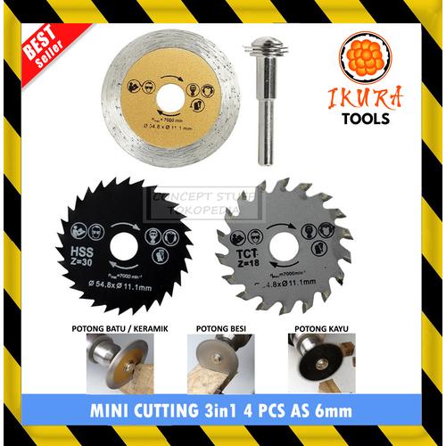 Jual MATA GERINDA GURINDA DREMEL GRINDER MINI CUTTER ROTARY SET ...