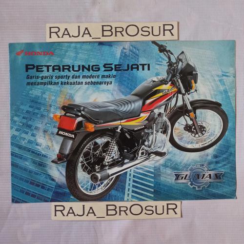 Jual Poster brosur jadul lawas Honda GL Max 2004 - Kab. Langkat ...