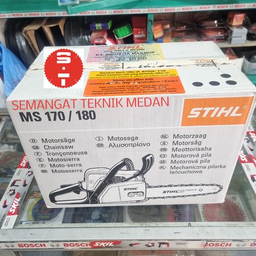 Jual MS170 MESIN CHAINSAW CHAIN SAW GERGAJI POTONG KAYU 14 " STIHL MS 170 - Kota Medan ...