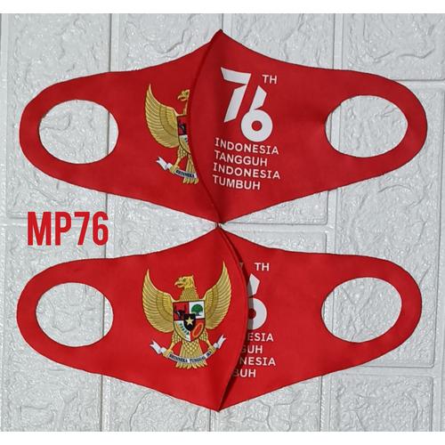 Jual Masker Merah Putih full printing edisi Dirgahayu Indonesia - MP76 ...