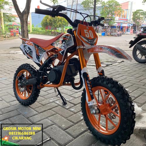 Jual MOTOR MINI TRAIL MT4 GAZELLE 50CC MESIN 2TAK - Kab. Bekasi ...