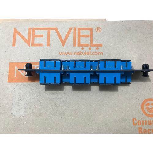Jual Netviel 12 Port Adapter Plate SC Couplers Duplex Singlemode ...