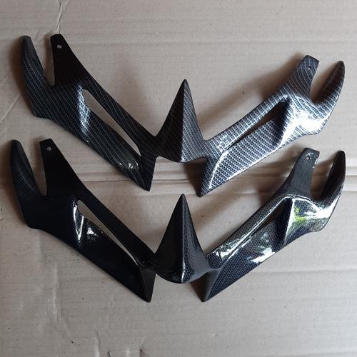 Jual Winglet r25 carbon yamaha r25 old lama cover arm hugger tanki ...