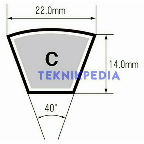 Jual V-Belt Mitsuboshi Tipe C121 C122 C123 C124 C125 - C 122 - Kota Bandung - Teknikpedia ...