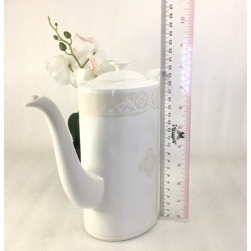 Jual Teapot Coffee Pot Vanilla By St. James / Teko Keramik St James ...