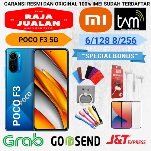 Jual XIAOMI POCO F3 5G RAM 8GB 256GB GARANSI RESMI TAM - Biru - Kota ...
