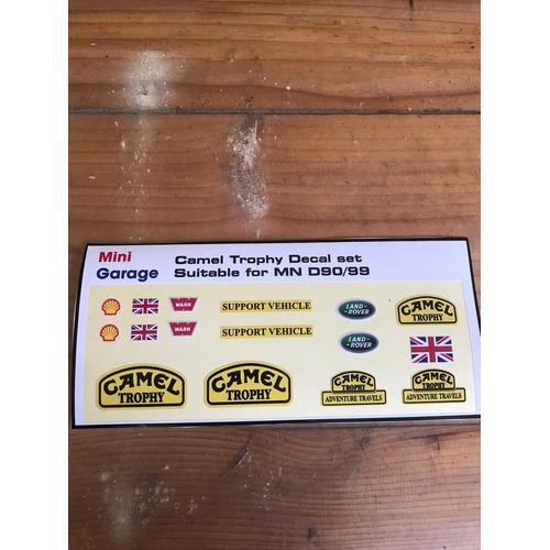 Jual Sticker detaling RC Camel Trophy MN D90 land rover defender ...