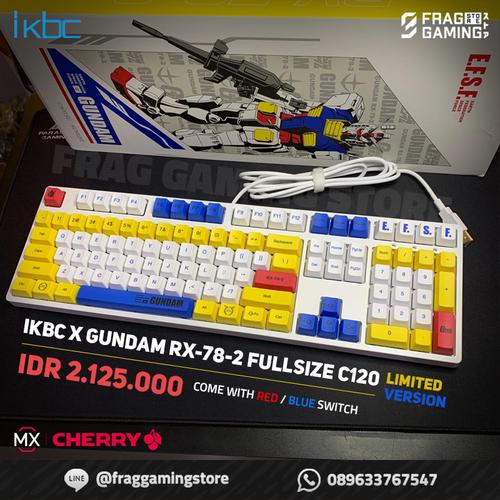 Jual iKBC GUNDAM RX-78-2 / RX782 Fullsize C210 Mechanical Gaming ...