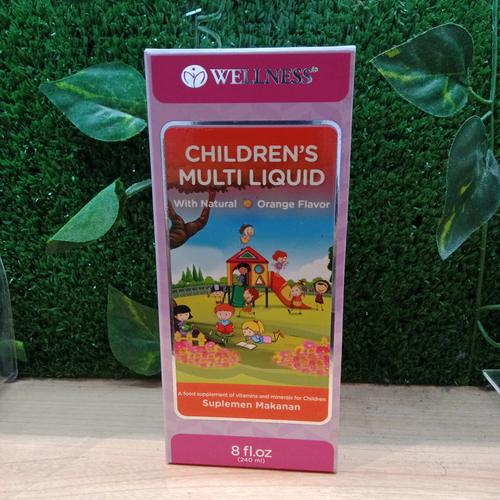 Jual WELLNESS CHILDREN'S MULTI LIQUID 8 OZ - Kota Surabaya - ifasyah ...