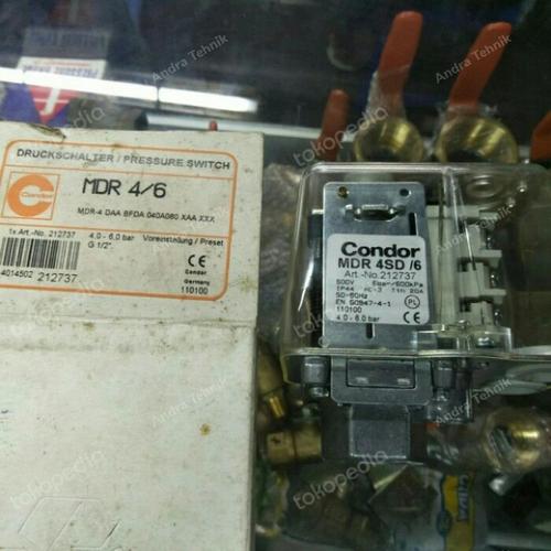 Jual Pressure Switch Condor MDR 4/6 / Pengatur Tekanan Otomatis ...