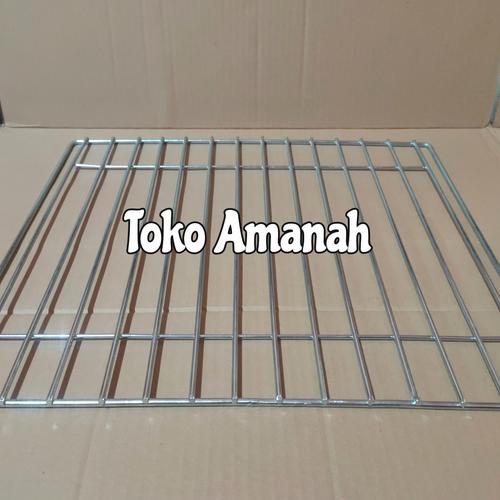 Jual Tray / Rak Oven Besi Ukuran 42cm x 25cm Bahan Tebal Dan Kokoh ...