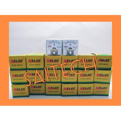 Jual CR 45 Panelmeter Ampermeter Voltmeter HELES Original Asli ...