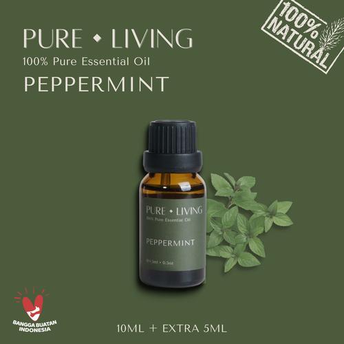 Jual Peppermint - 100% Pure Essential Oil 15ml | Aromatherapy Oil 15ml ...