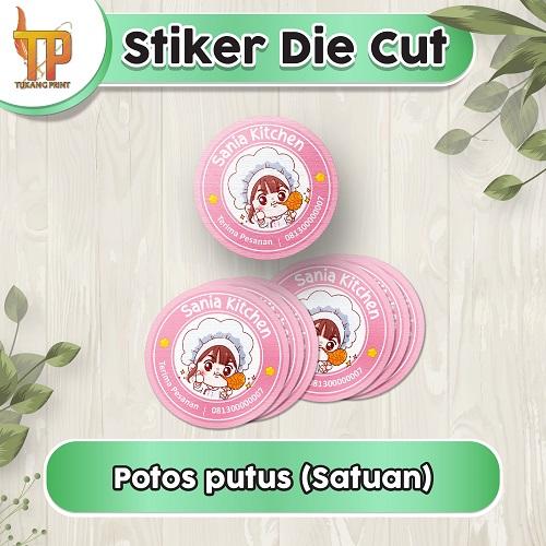 Jual STIKER STICKER VYNIL + DIE CUTTING ( potong putus ) UKURAN A3 ...
