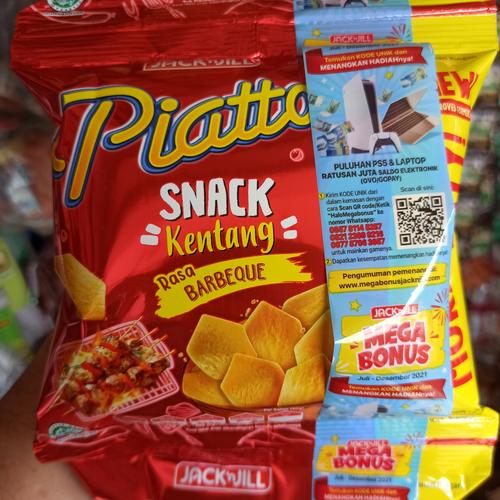 Jual Snack Piattos Piatos Rasa Barbeque Bbq 20 Gram - Kota Bekasi ...