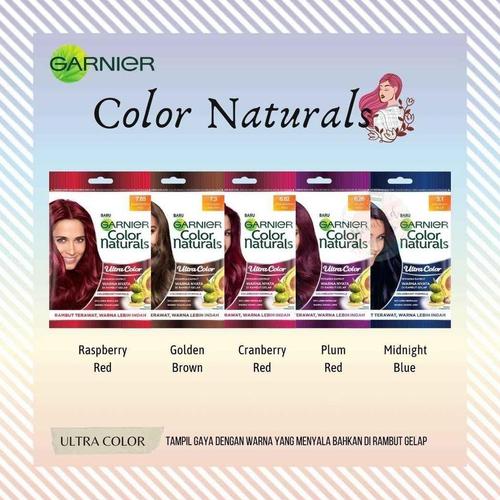 Jual Garnier Naturals Hair Color - Hitam Cokelat Biru Merah Ungu Varian ...