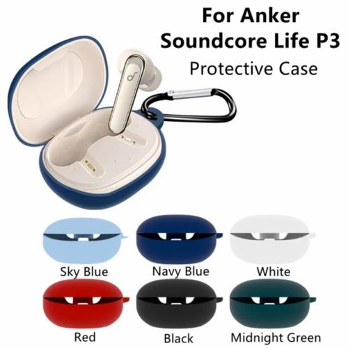 Jual Case Casing Silicon Protective Anker Soundcore Life P3 + carabiner ...
