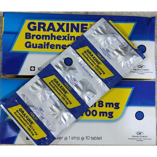 Jual GRAXINE 10 TABLET | OBAT BATUK BERDAHAK - Kota Jambi - Apotik KDA ...