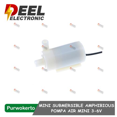 Promo MINI SUBMERSIBLE AMPHIBIOUS POMPA AIR MINI MOTOR 3V-6V DC - Kab ...
