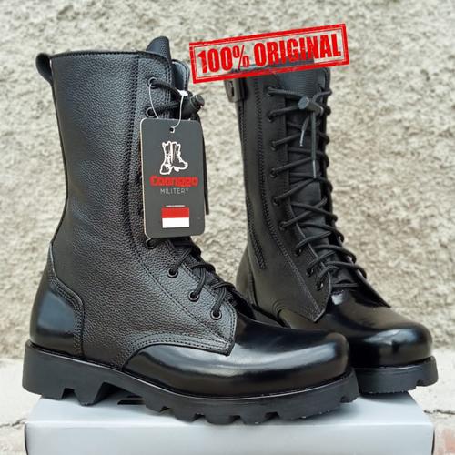 Jual Sepatu PDL Jatah Tni Polri Kulit Jeruk Caanggo Free Kaos Kaki - 40 ...