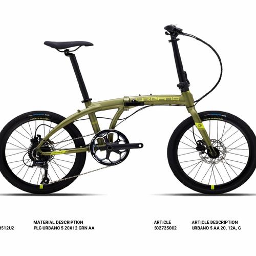 Jual sepeda lipat polygon urbano 5 - Biru - Kota Surabaya - cahaya ...