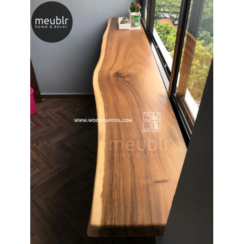 Jual Wall Table Solid Wood / Meja Kerja Dinding - P 150cm - Kab. Jepara ...